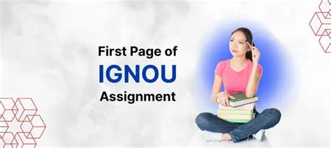 First Page Of Ignou Assignment Format Sample And Guidelines 2026