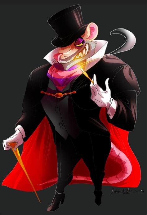 Drmistytang Disney Ratigan The Great Mouse Detective Disney Fan Art