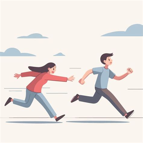 Chasing Vectors And Illustrations For Free Download Freepik
