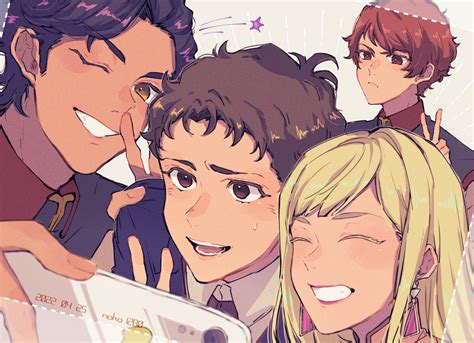 Gigi Andalusia Hathaway Noa Kenneth Sleg And Lane Aim Gundam And 1