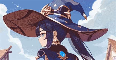 Mona Animated Mona Genshin Impact Mimic12のうごイラ Pixiv