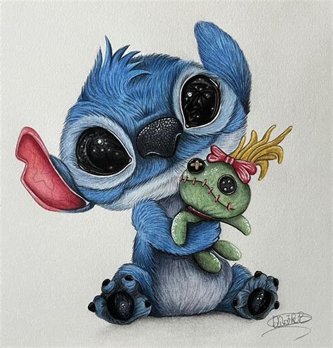 Cómo Dibujar A Stitch De Lilo And Stitch Con Lápices Versión Realistalive Action Artemaster