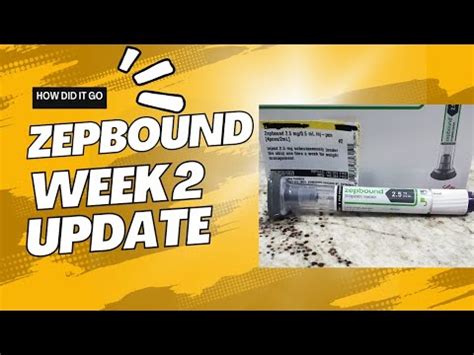 How Did It Go Zepbound Week 2 Update Youtube