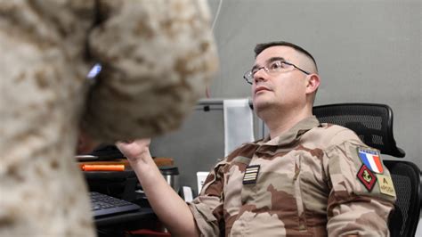 Chammal Lieutenant Colonel David Planifier La Manœuvre Future Ministère Des Armées