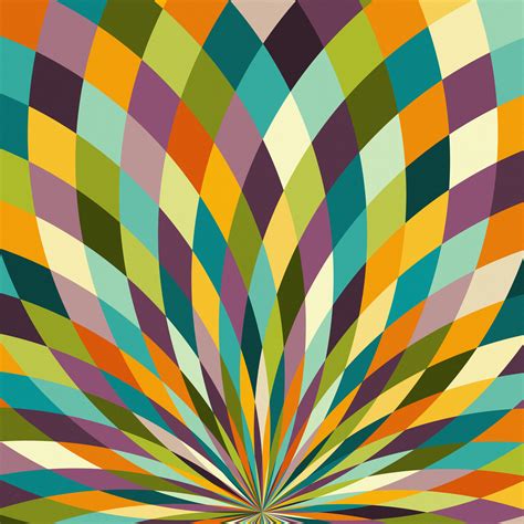 Mosaic 4 Peacock Plaid Design