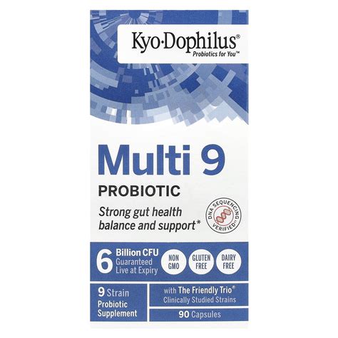 Kyolic Kyo Dophilus Multi 9 Probiotic 90 Capsule