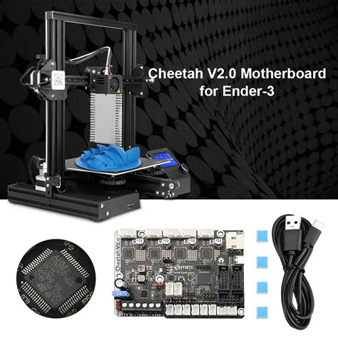 Placa Base Para Ender 3 5 Cheetah V 2 0 Soporte De Placa Base Tmc2209 Uart Mode Part Likrtyny