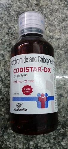 Codistar Dx Cough Syrup Packaging Size 100 Ml At ₹ 10250bottle In
