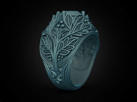 Ring Winter 3d Model 3d Printable Cgtrader