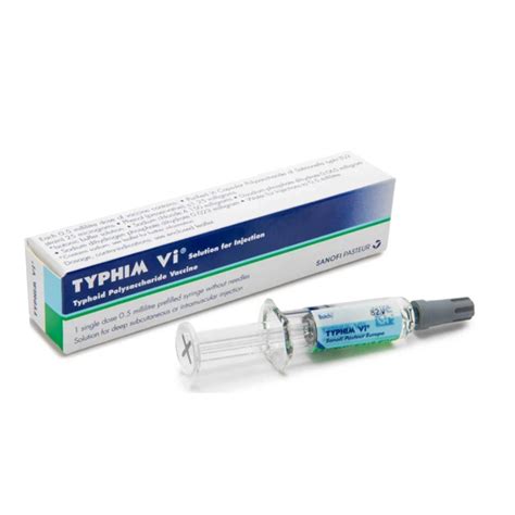 Typhim Vi Typhoid Pfs 05ml 1 Pom Kays Medical