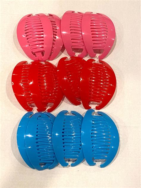 Extra Large Big Flexible Bendable Plastic Banana Hair Comb Clip Women