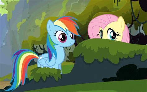 Rainbow Dash And Applejack Brohoof