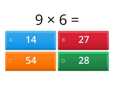 Wordwall Tablas De Multiplicar Recursos Didácticos