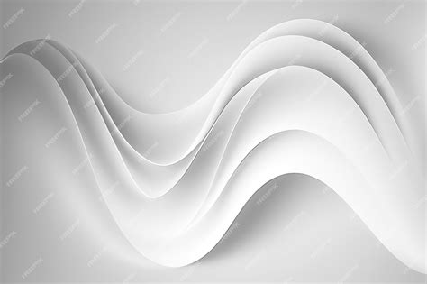 Premium Photo Abstract White Wave Background White Graphic Line Wallpaper Created With