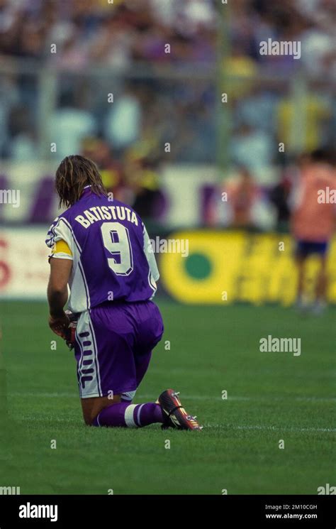 Omar Gabriel Batistuta Fiorentina 1999 2000 Football