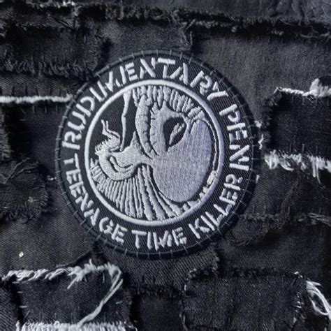 Discharge Back Patch Two Option Etsy