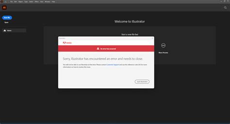 Cant Open Illustrator Only Error 205 Shows Adobe Community 14540692