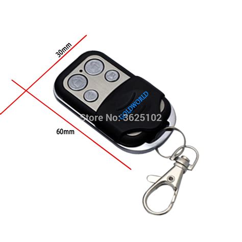 Klassisk Trådløs Metal Fjernbetjening Keyfobs Nøgl Grandado