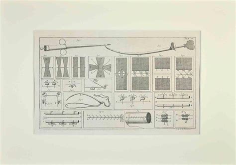 Lorenz Heister Surgical Instruments Etching 1750 For Sale At Pamono