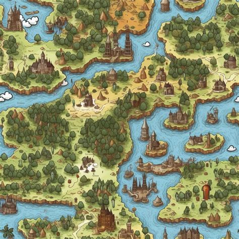 Fantasy Map Tile Pack 1 Etsy