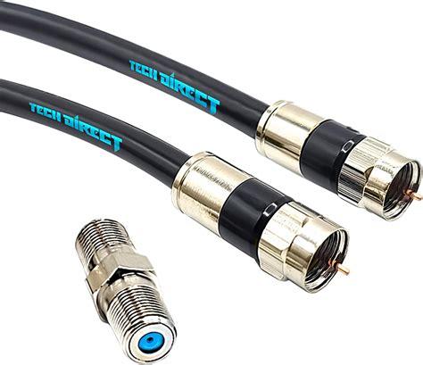 Gtotd Coaxial Cable 4 Feet With Rg6 Coax Cable Connector