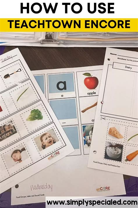 How To Use Teachtown Encore Simply Special Ed Guided Reading
