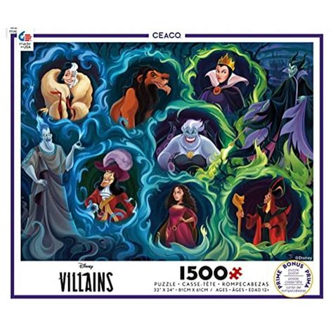 Ceaco Disney Villains 3 1500 Piezas Rompecabezas Ceaco Ceaco Walmart En Línea