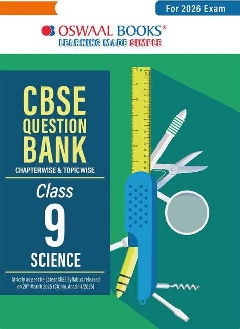 Oswaal Cbse Question Bank Class 9 Science For 2026 Exam Buy Oswaal