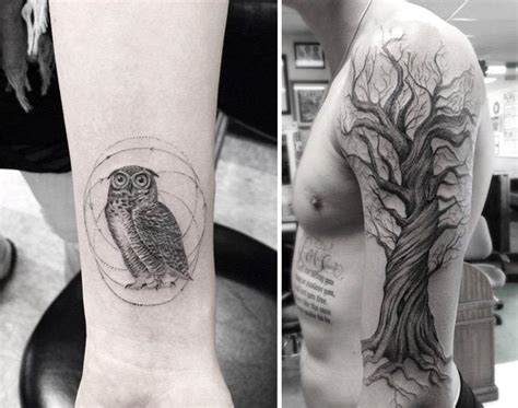 Geometric Tattoos By Dr Woo Icreatived