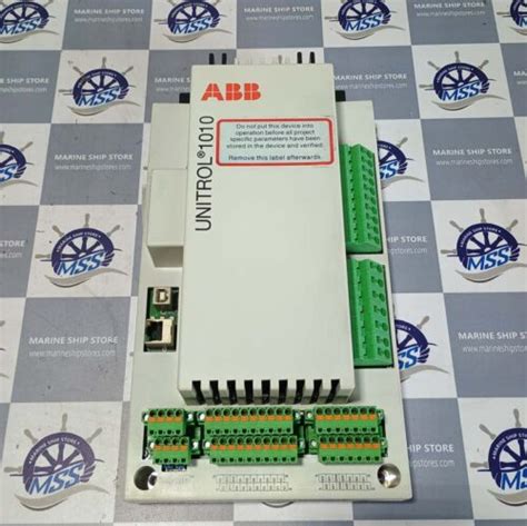Abb Unitrol 1010 Avr Controller Marine Ship Store