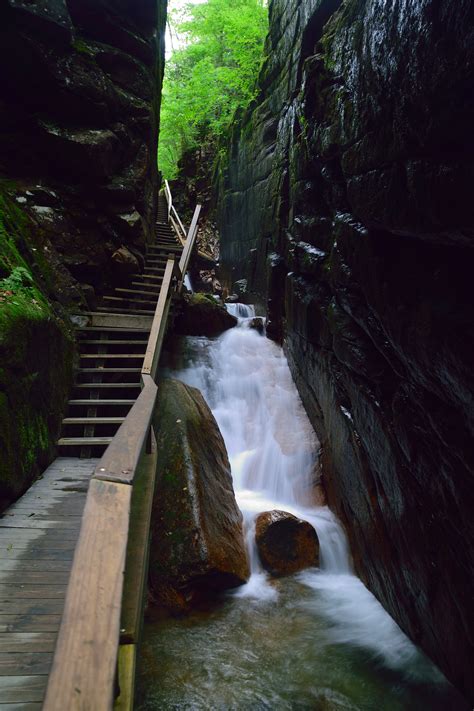 Flume Gorge New Hampshire Hike Guide Virtual Sherpa