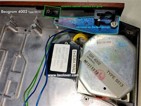 Beolover Beogram 4002 Type 5513 Floating Chassis