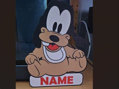 Pluto Disney Customizable Name By Davinchimakerworld Download Free 3d Models