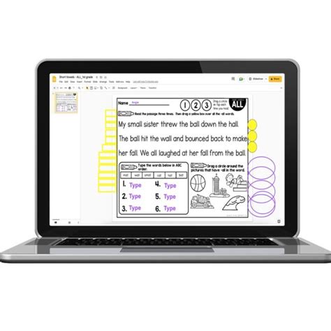 Digital 1st Grade Phonics Mats Short Vowels All Lucky Little Learners