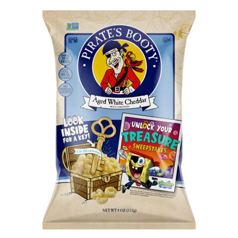 Pirates Booty Aged White Cheddar Non Gmo Same Day Delivery Or Pickup