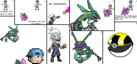 Pokemon Battle Comic By Rayquazaisme On Deviantart