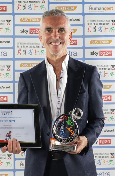 Federico Buffa Premio Internazionale Fair Play Menarini