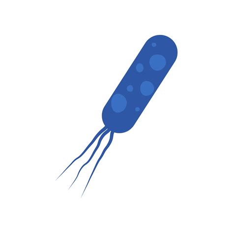 Flat Virus Germ And Bacteria Microorganism Type And Super Bug Illustration 25351305 Png