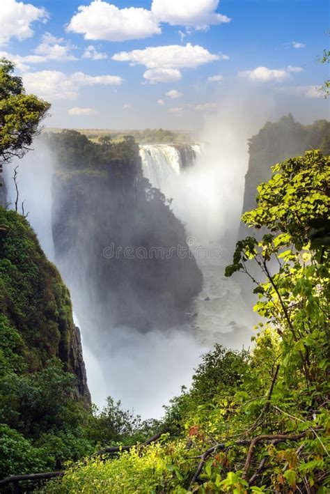 Victoria Falls Africa Foto De Archivo Imagen De Cascada 72390756
