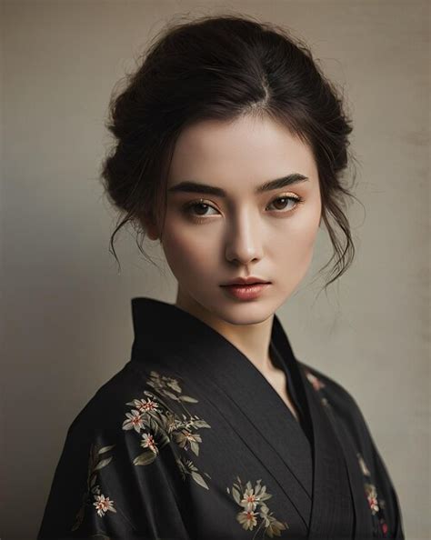 Premium Ai Image Kimono Girl