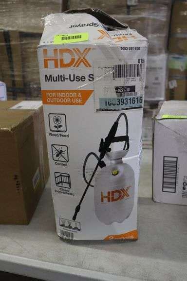 Hdx Multi Use Sprayer Matthews Auctioneers