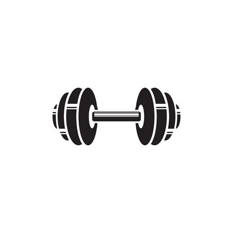 Logotipo De Fitness Y Levantamiento De Pesas Símbolo De Ilustración