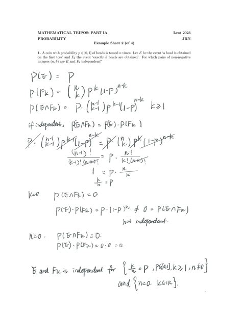 Probability Example 2 Studocu Probability Example 2 Studocu