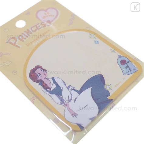 Japan Disney Sticky Notes Belle Disney Princess Shojo Manga Style Kawaii Limited