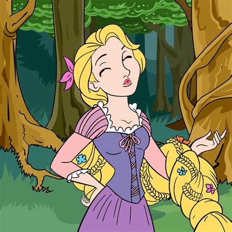 Rapunzel Kissing By Liplover6930 On Deviantart