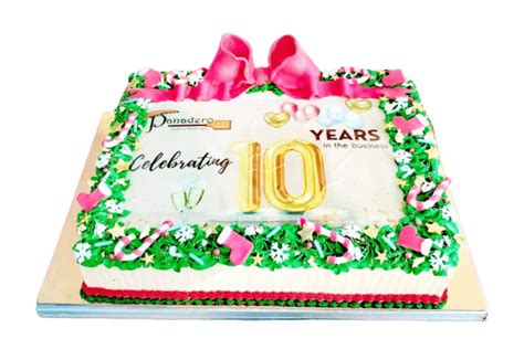 Rectangular Cake Panadero Pastry Shop