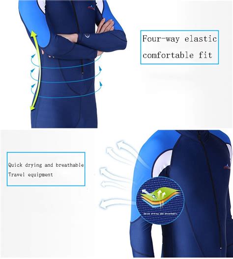 Men Hooded Diving Suit Swim Stinger Suit Dive Skin Grandado
