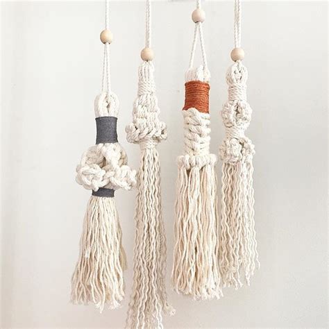 Versatile Macrame Tassels For Diy Home Decor
