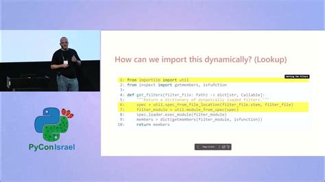 Tsvi Mostovicz Designing A Plugin Architecture In Python Youtube