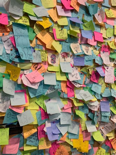 More Sticky Notes Sticky Notes Art Projects Initials